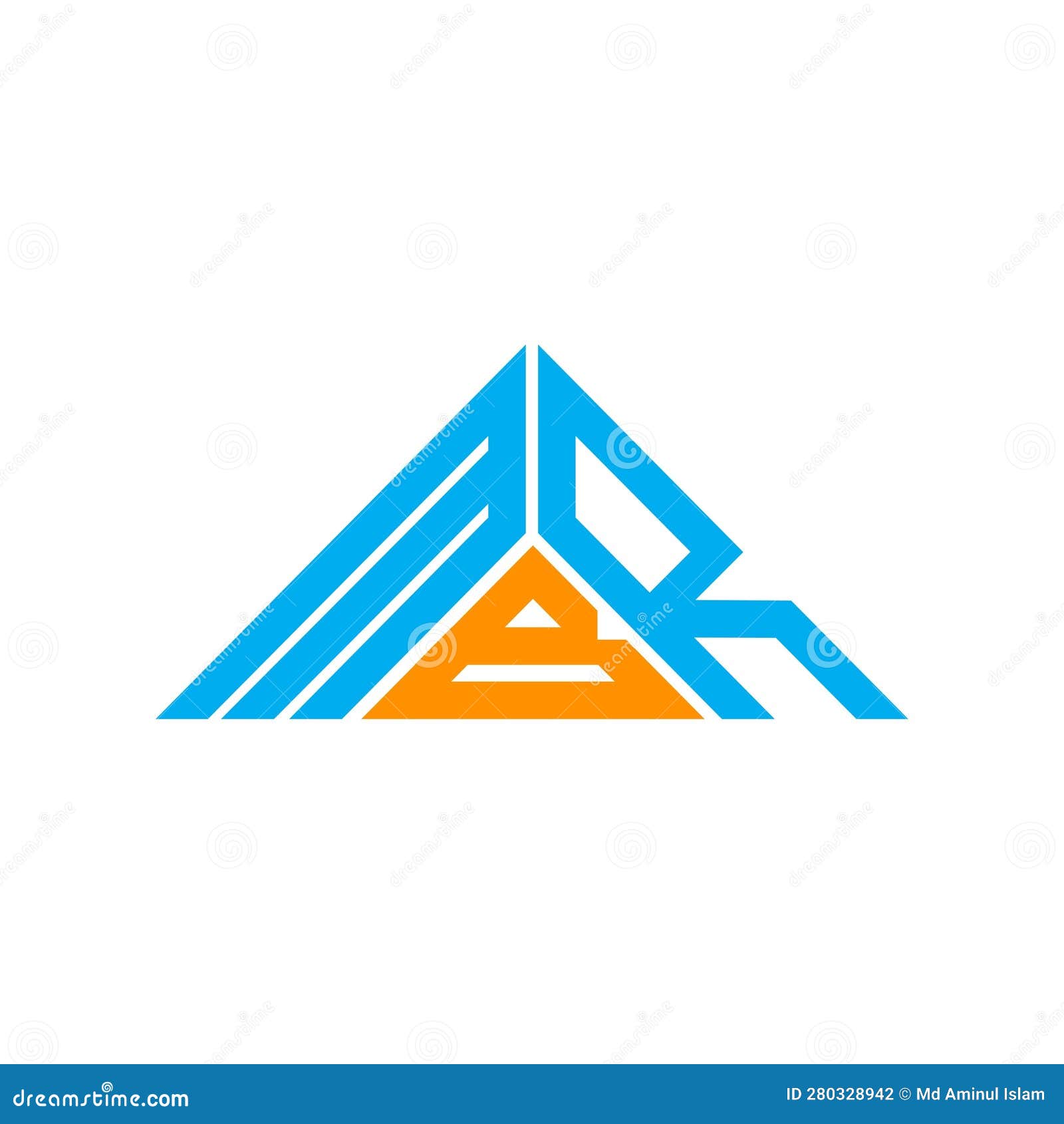 MBR Letter Logo Creative Design with Vector Graphic, MBR Simple and ...