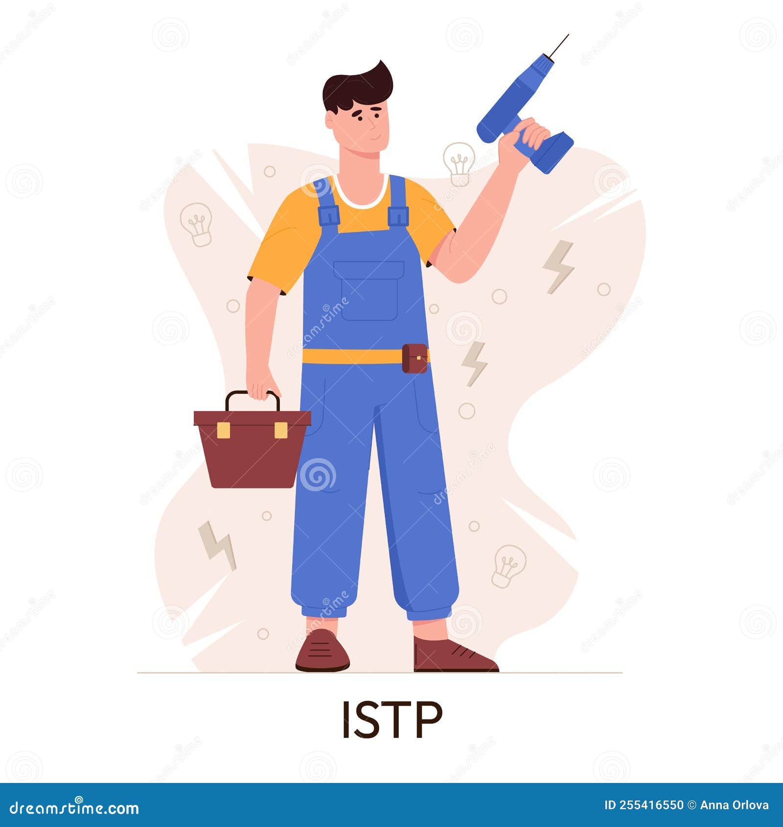 MBTI Person Types Concept. Socionics Mbti. Personality Test Stock ...