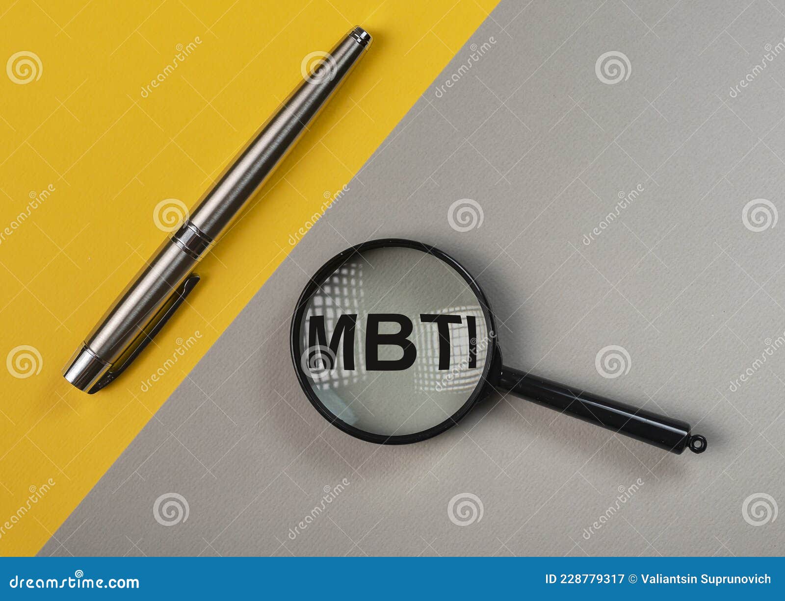MBTI Test Concept. Psychology Personality Type Royalty-Free Stock Image ...