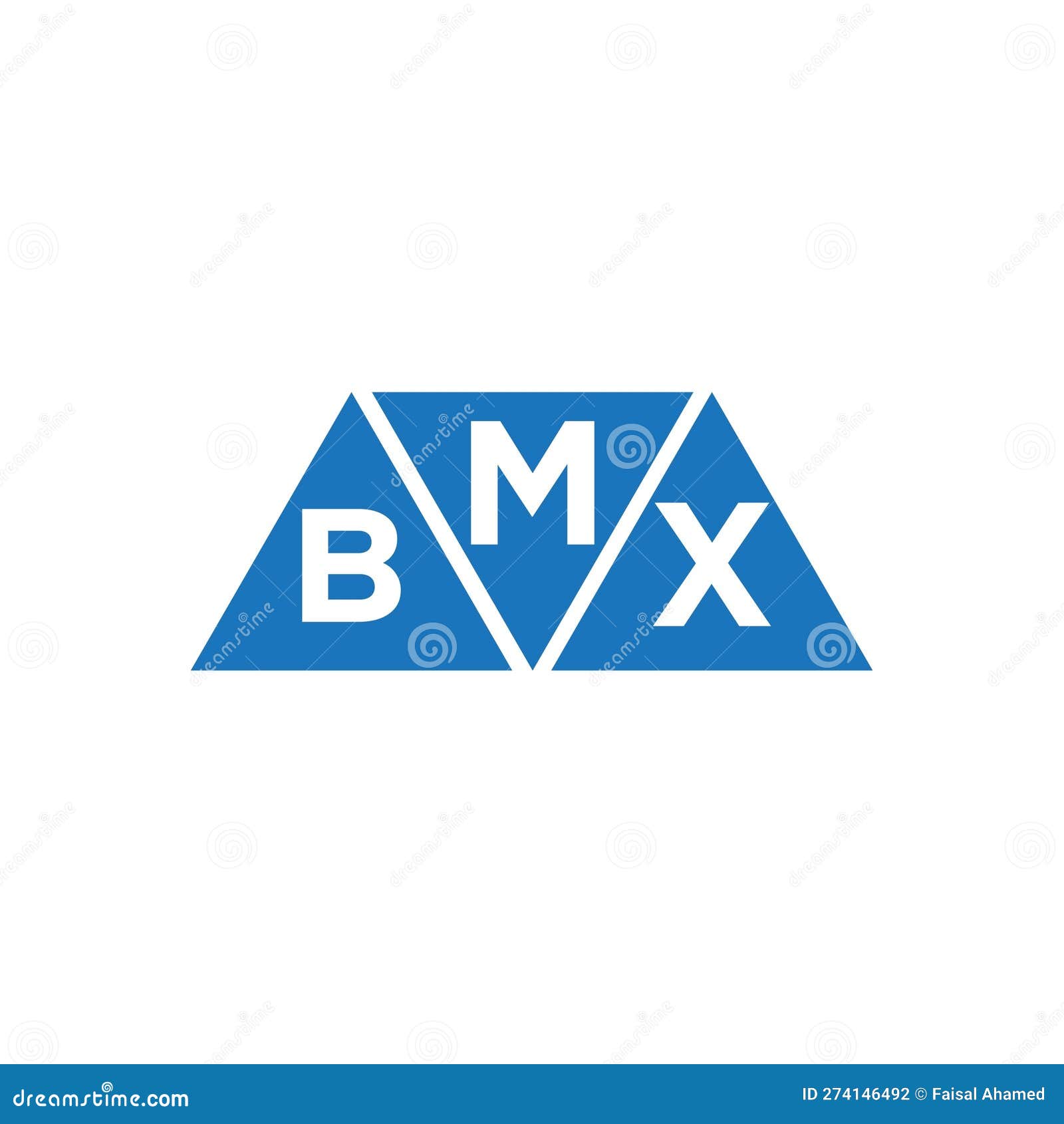 MBX Abstract Initial Logo Design on White Background. MBX Creative ...