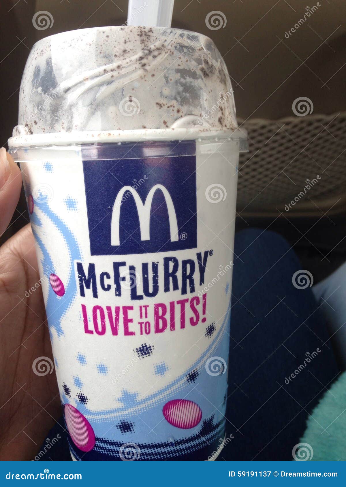 Mc Flurry editorial photography. Image of yummy, flurry - 59191137