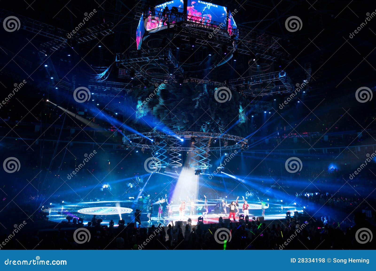 Mc Hotdog Shanghai Live Show Editorial Stock Photo - Image of dance ...