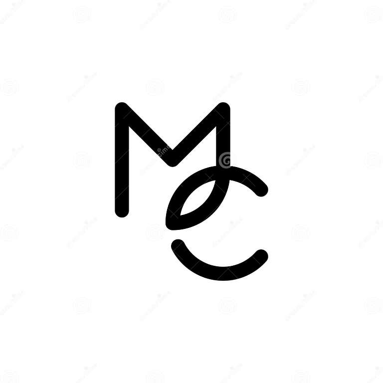 MC Logo, MC Monogram, Initial MC Logo, Letter MC Logo, Letter MC Icon ...