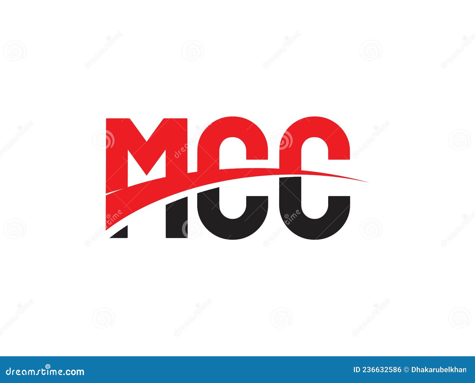 MCC Letter Initial Logo Design Stock Vector - Illustration of style ...