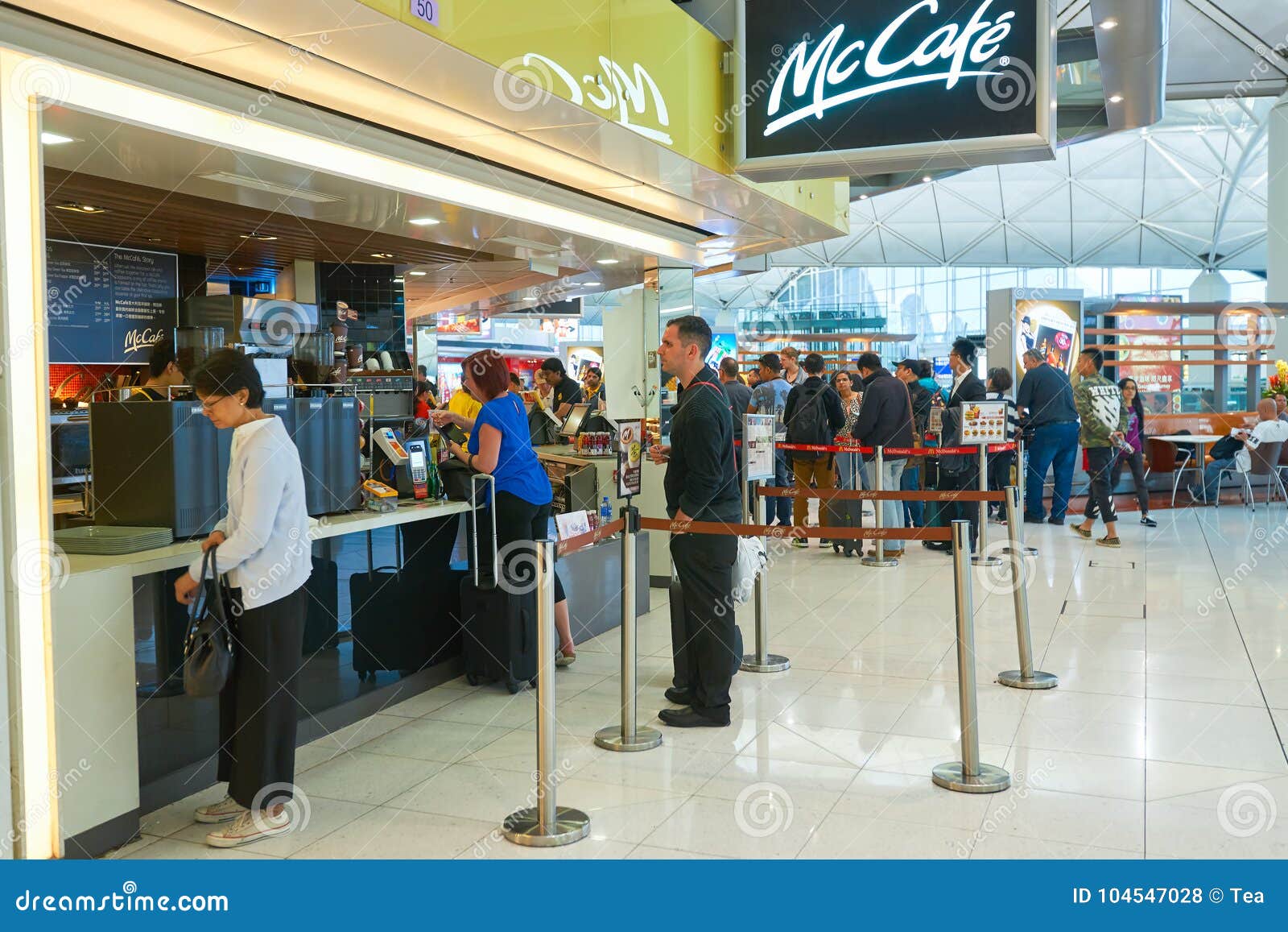 McCafe foto de archivo editorial. Imagen de internacional - 104547028