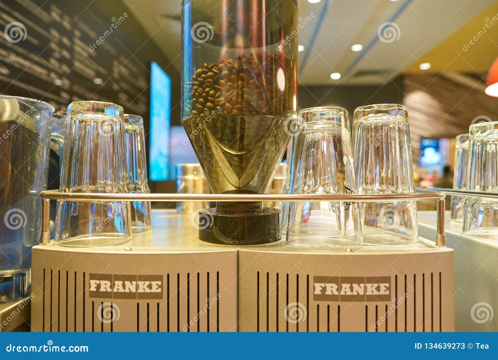 McCafe editorial stock photo. Image of bean, espresso - 134639273