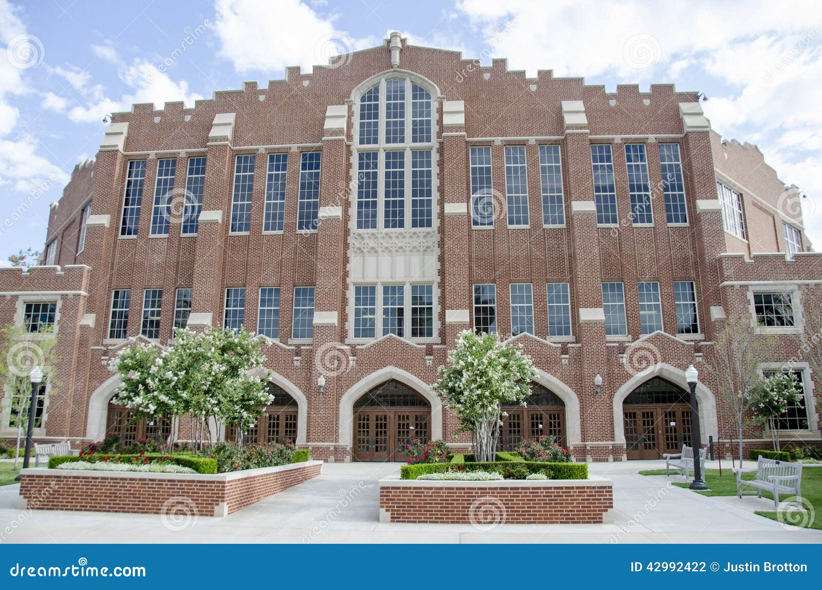 McCasland Field House editorial photography. Image of school - 42992422