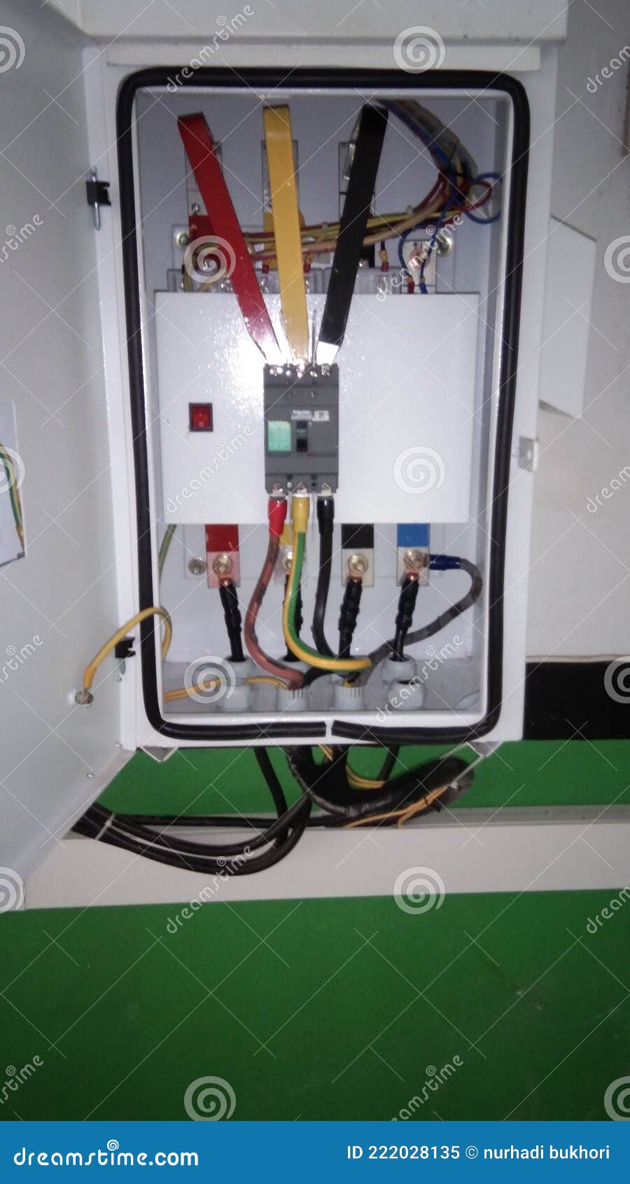 MCCB main circuit breker stock image. Image of gadget - 222028135