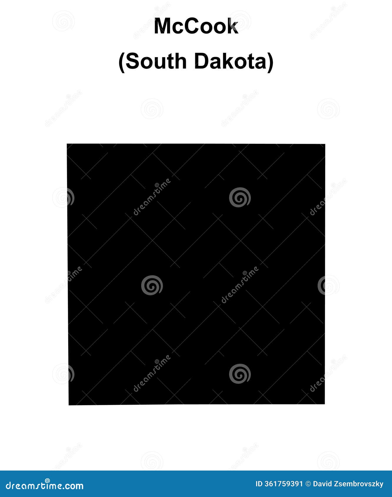 McCook outline map stock illustration. Illustration of counties - 361759391