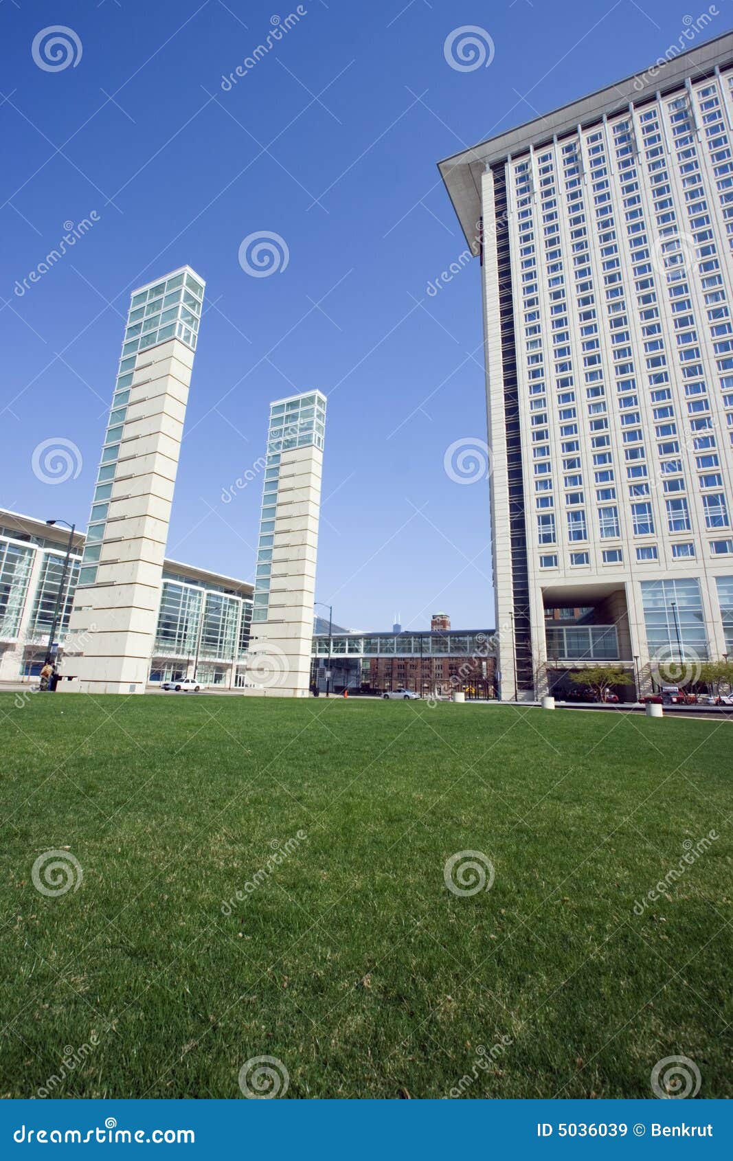 McCormick Place in Chicago in Chicago Stock Image - Image of skyline ...