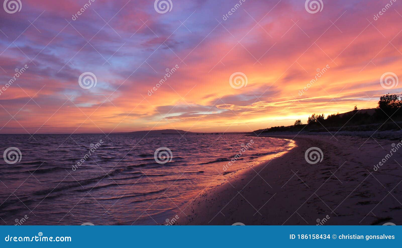 McCrae Beach Victoria stock photo. Image of victoria - 186158434