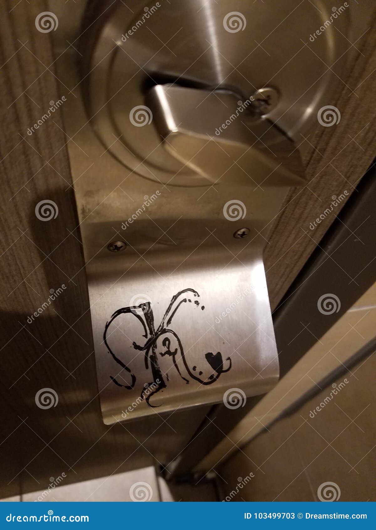 Stall door Graffiti stock image. Image of graffiti, door - 103499703