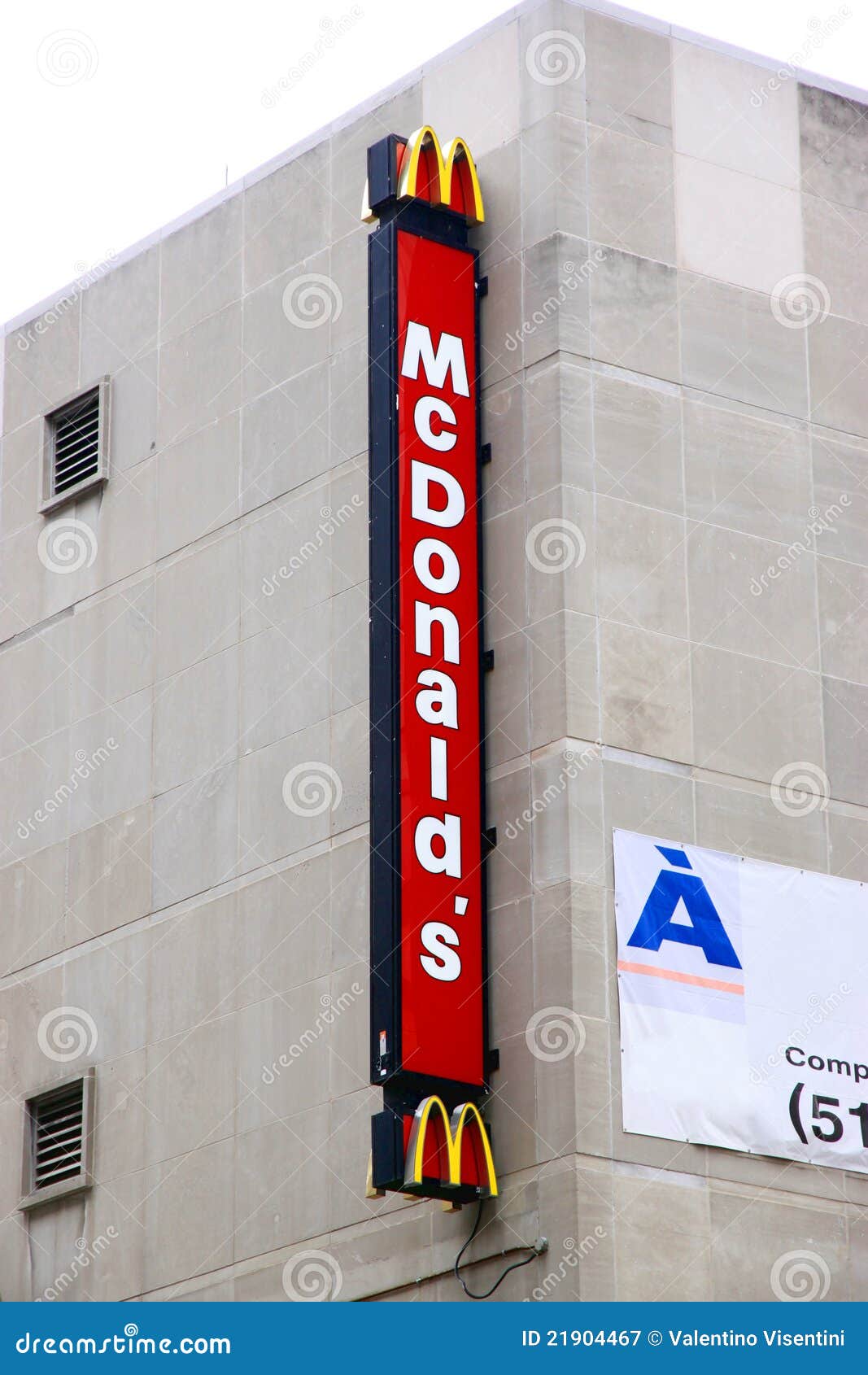 McDonald s Sign editorial photography. Image of diet - 21904467
