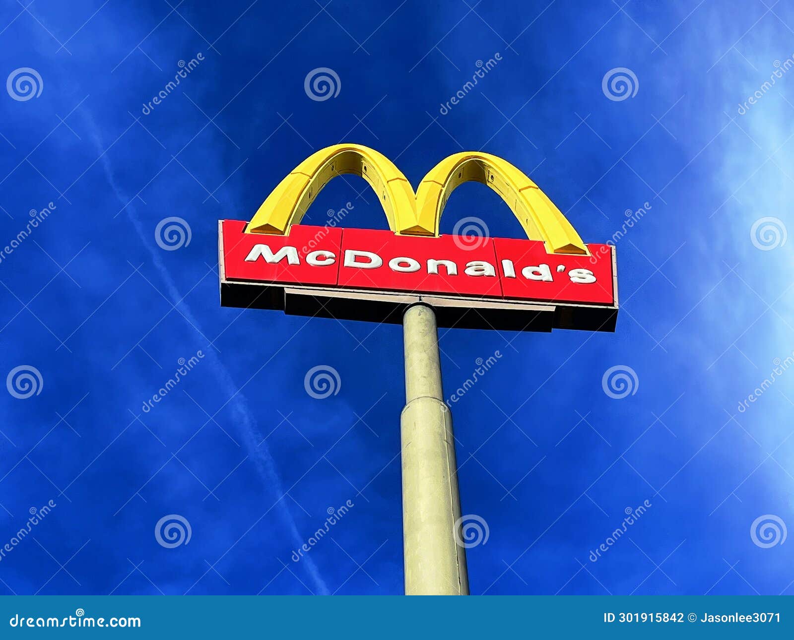 McDonald s sign editorial photography. Image of symbol - 301915842