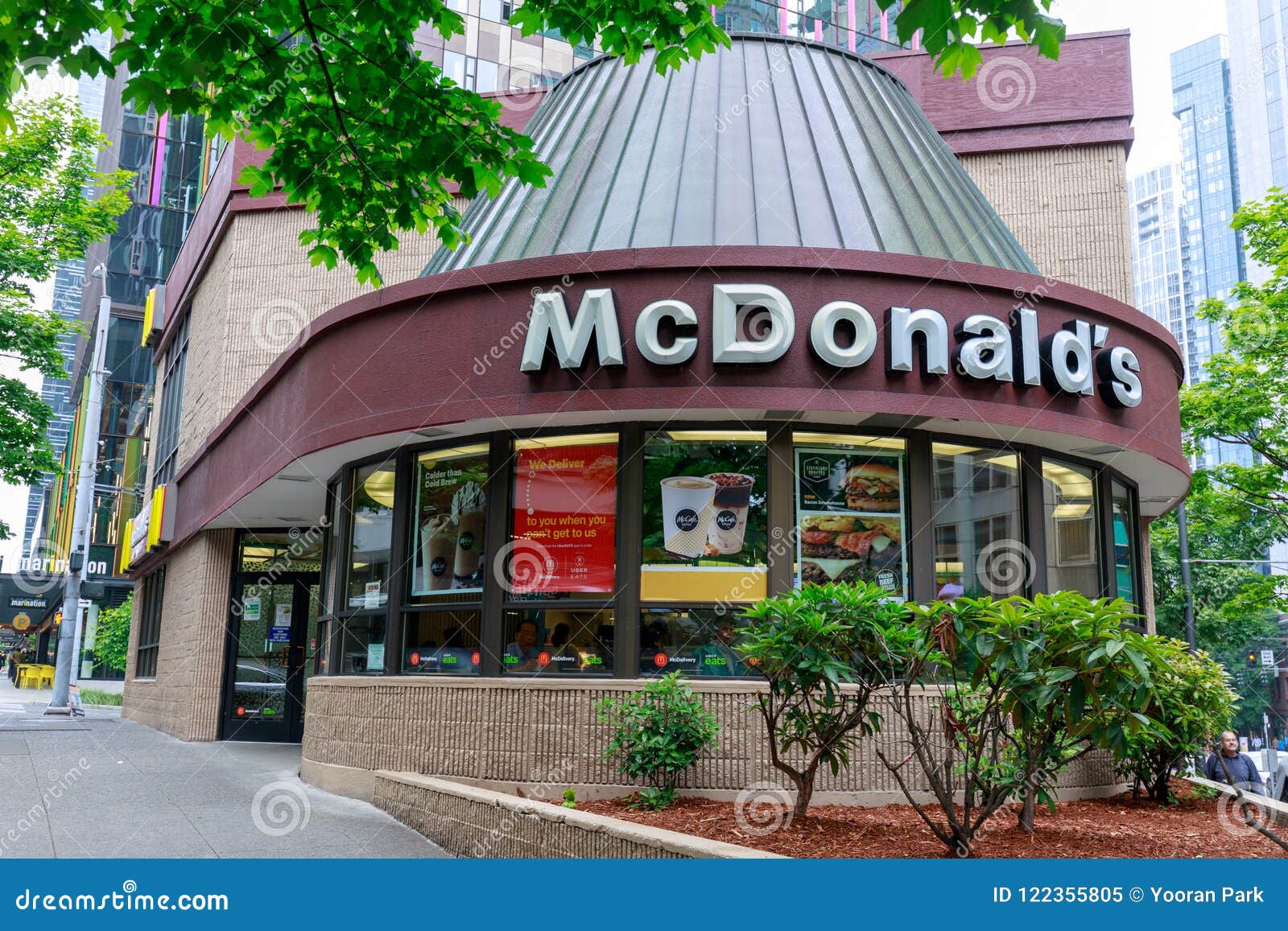 McDonald S Store in Downtown Seattle Editorial Image - Image of ...