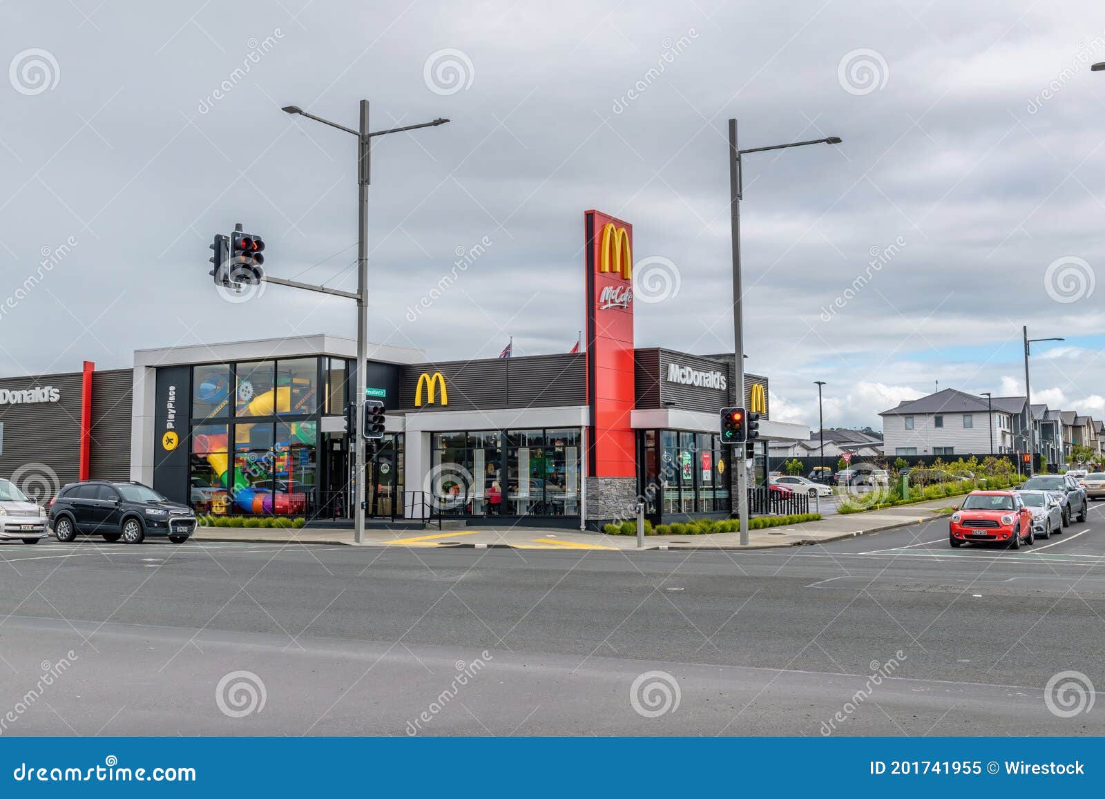 McDonalds Restaurant in Ormiston Editorial Image - Image of ...