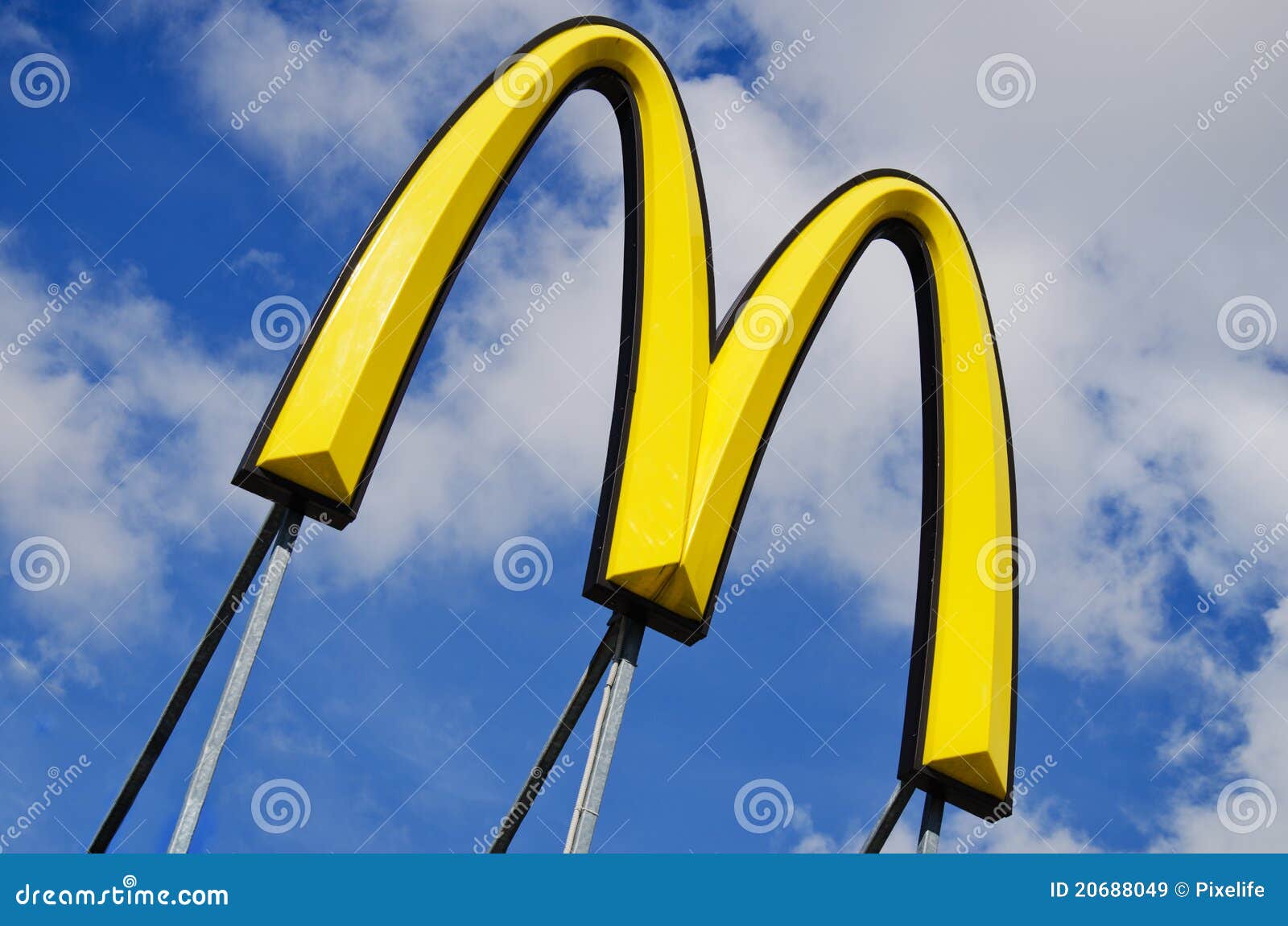 McDonalds Sign Editorial Image | CartoonDealer.com #21184246