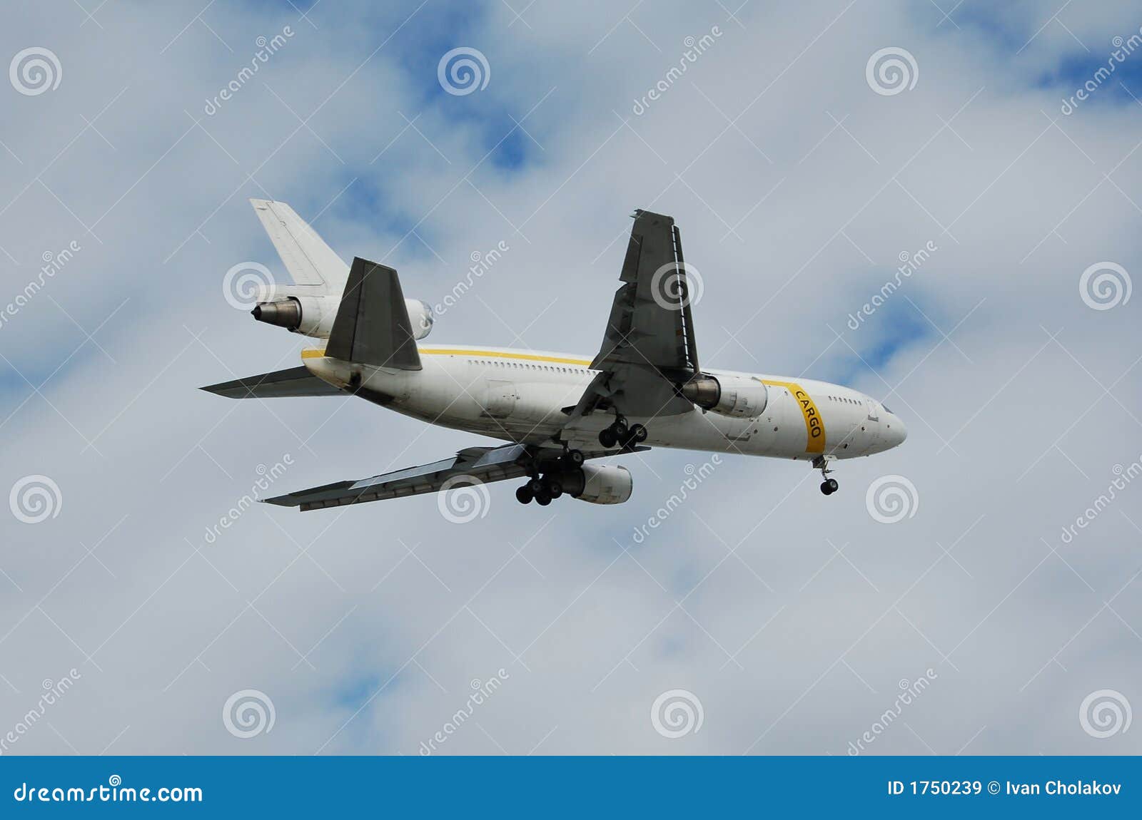 Mcdonnell Douglas DC-10 Cargo Jet Stock Image - Image of boeing, mail ...