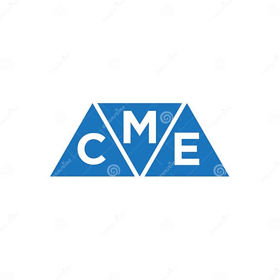 MCE Abstract Initial Logo Design on White Background. MCE Creative ...