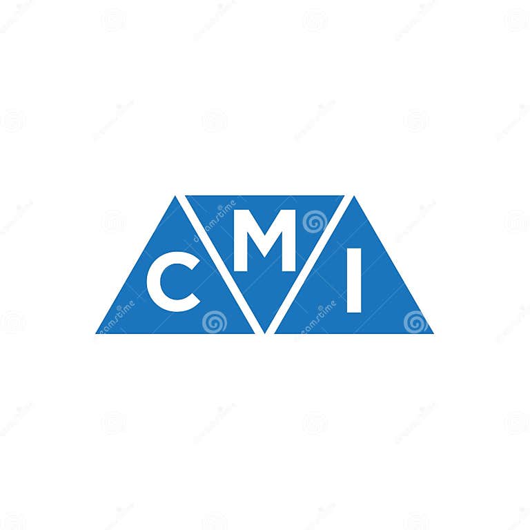 MCI Abstract Initial Logo Design on White Background. MCI Creative ...