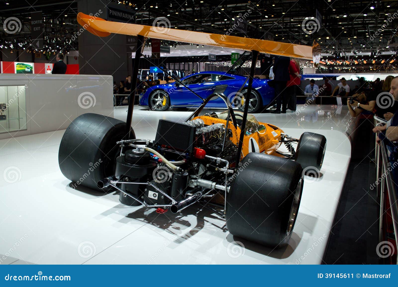 McLaren M7A photo éditorial. Image du gordon, châssis - 39145611