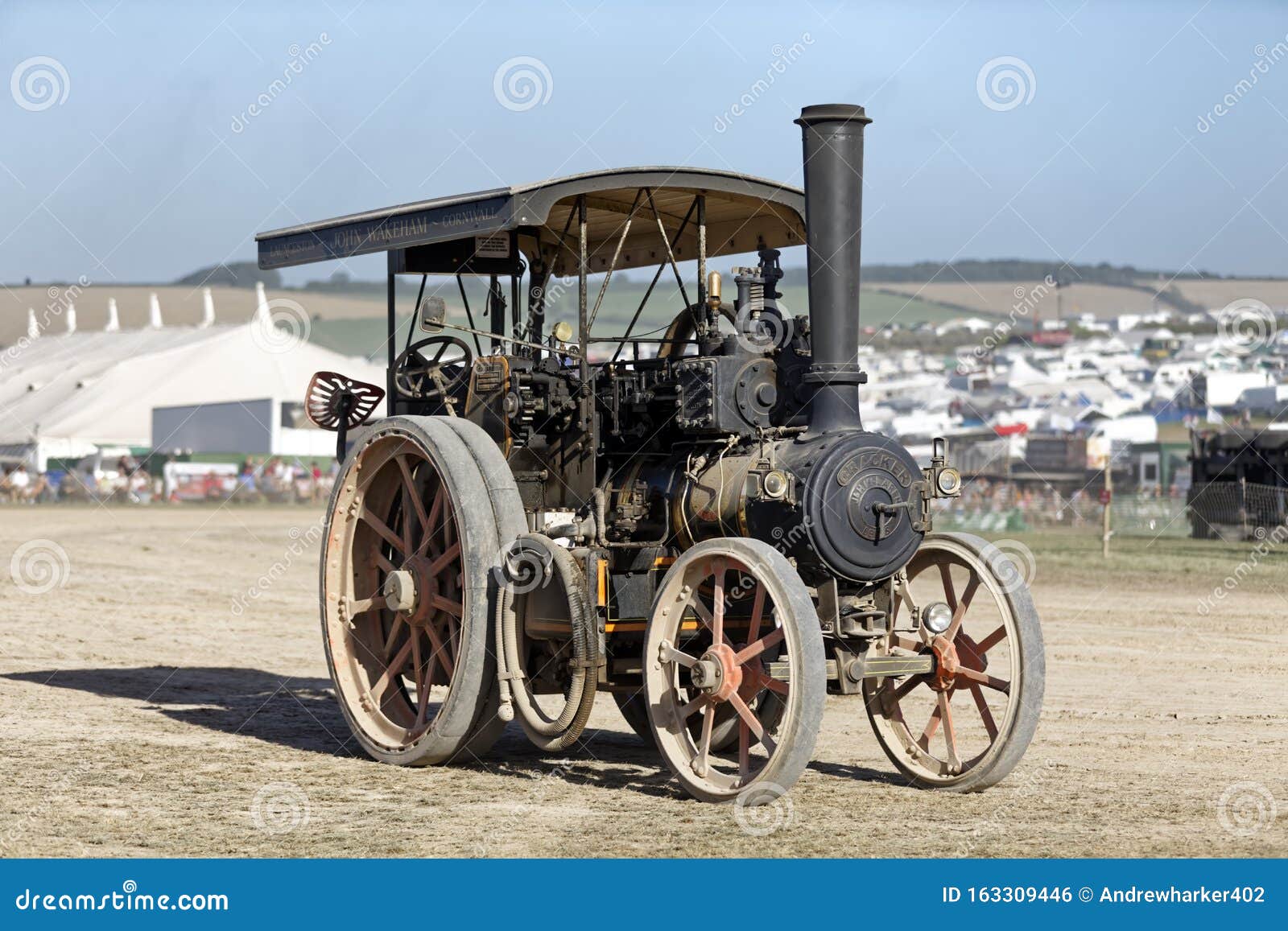 1917 McLaren 5nhp General Purpose Steam Engine Editorial Photo - Image ...