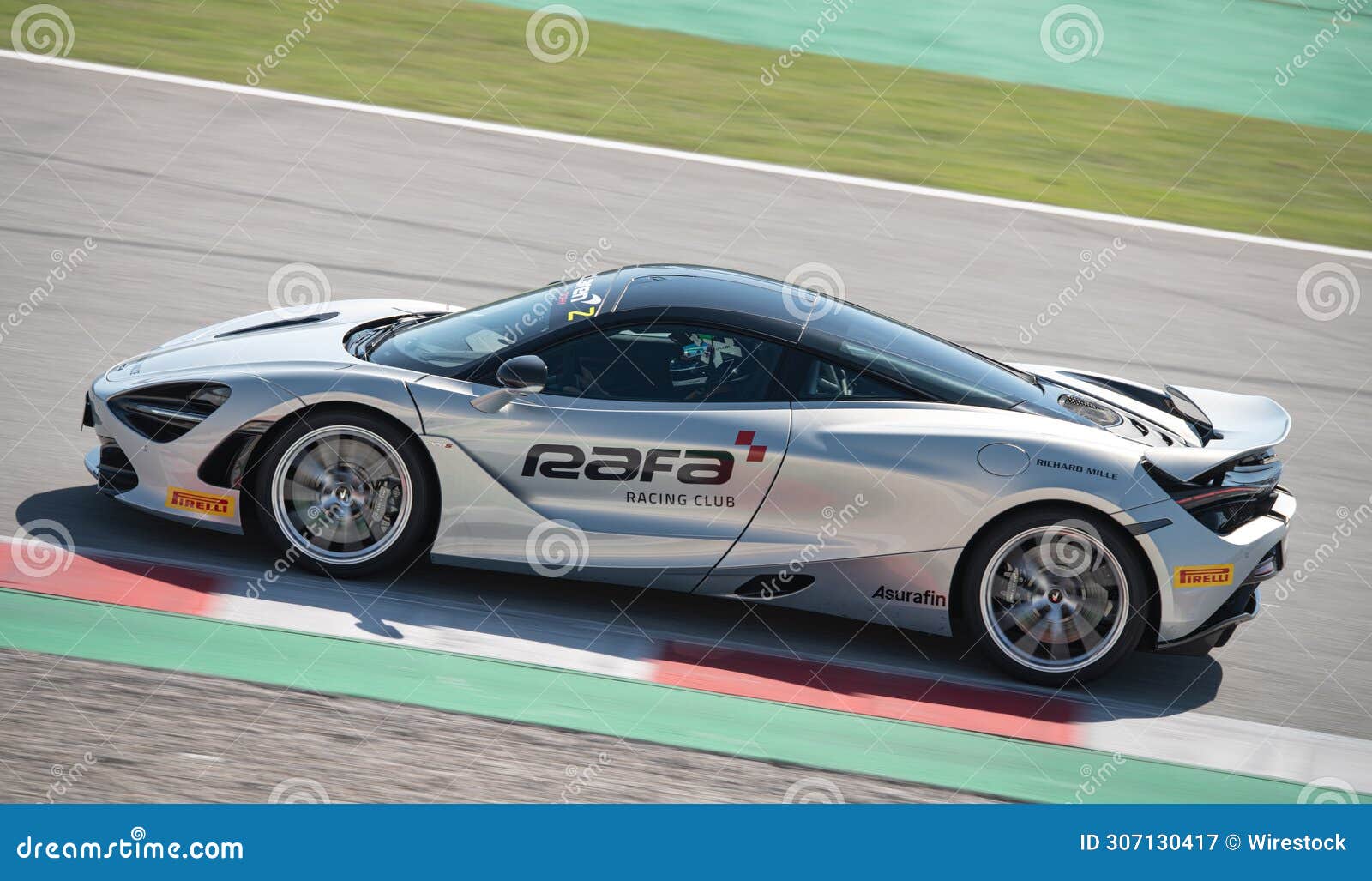 McLaren 720S Tropy Europe on the Racing Circuit Editorial Photography ...