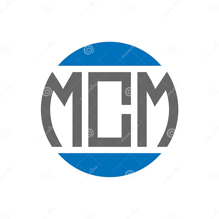 MCM Letter Logo Design on White Background. MCM Creative Initials ...