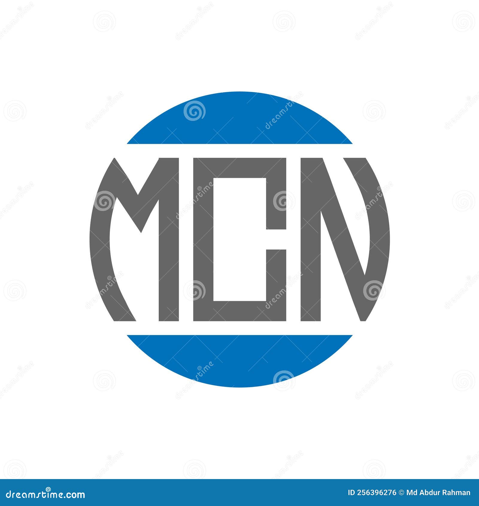 MCN Letter Logo Design on White Background. MCN Creative Initials ...