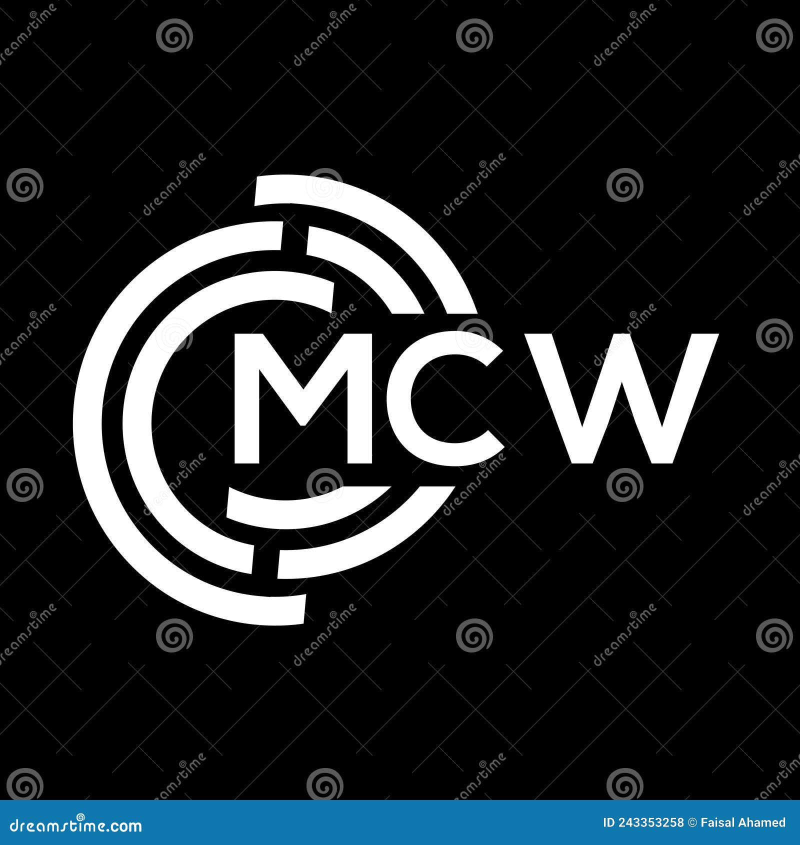 Mcw Monogram Stock Illustrations – 8 Mcw Monogram Stock Illustrations ...