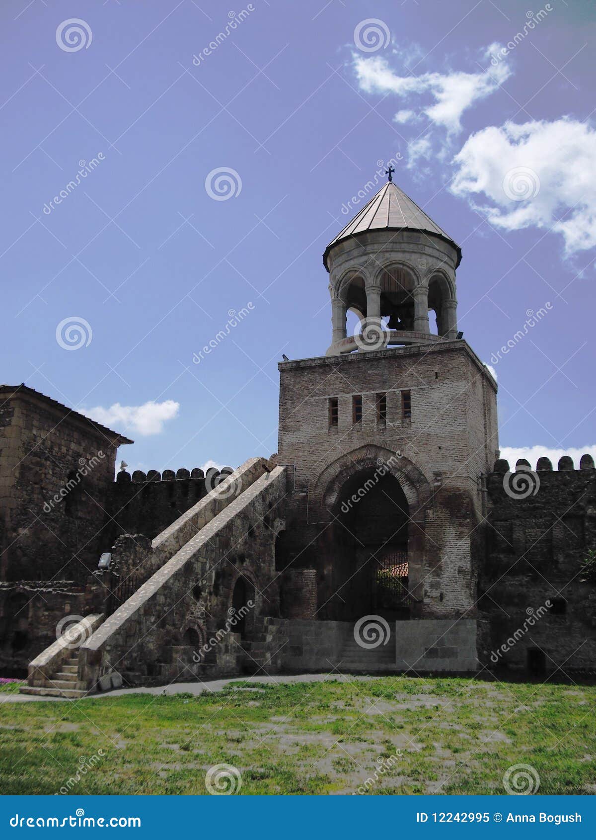 Mcxeta stock image. Image of stone, ancient, sveticxoveli - 12242995