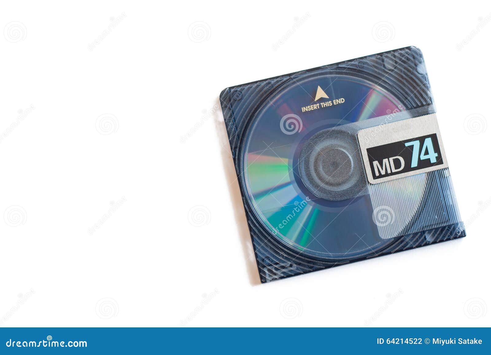 MD, Mini Disc stock photo. Image of portable, electronics - 64214522