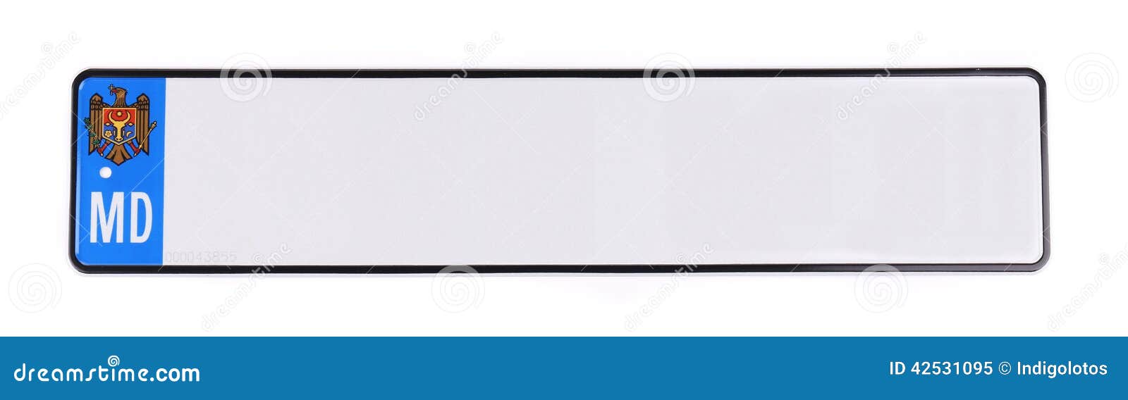 MD number plate. stock image. Image of moldova, plate - 42531095