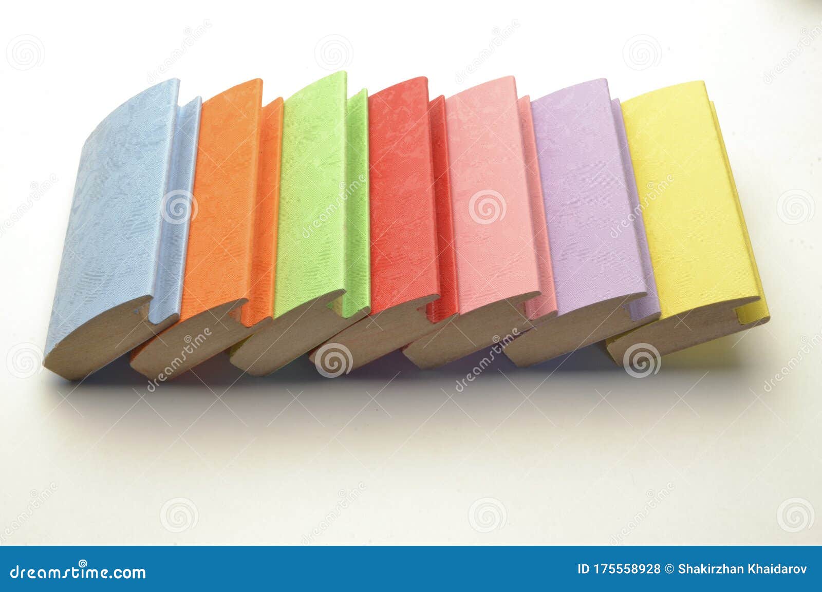 MDF Profile in Different Colors with a Texture Stock Photo - Image of ...