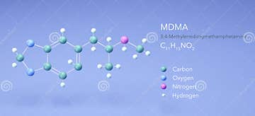 Mdma Molecule, Molecular Structures, Ecstasy, 3d Model, Structural ...