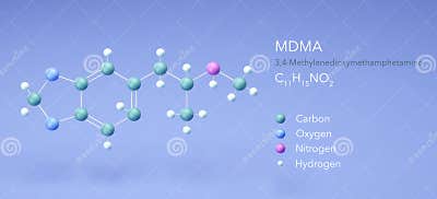 Mdma Molecule, Molecular Structures, Ecstasy, 3d Model, Structural ...