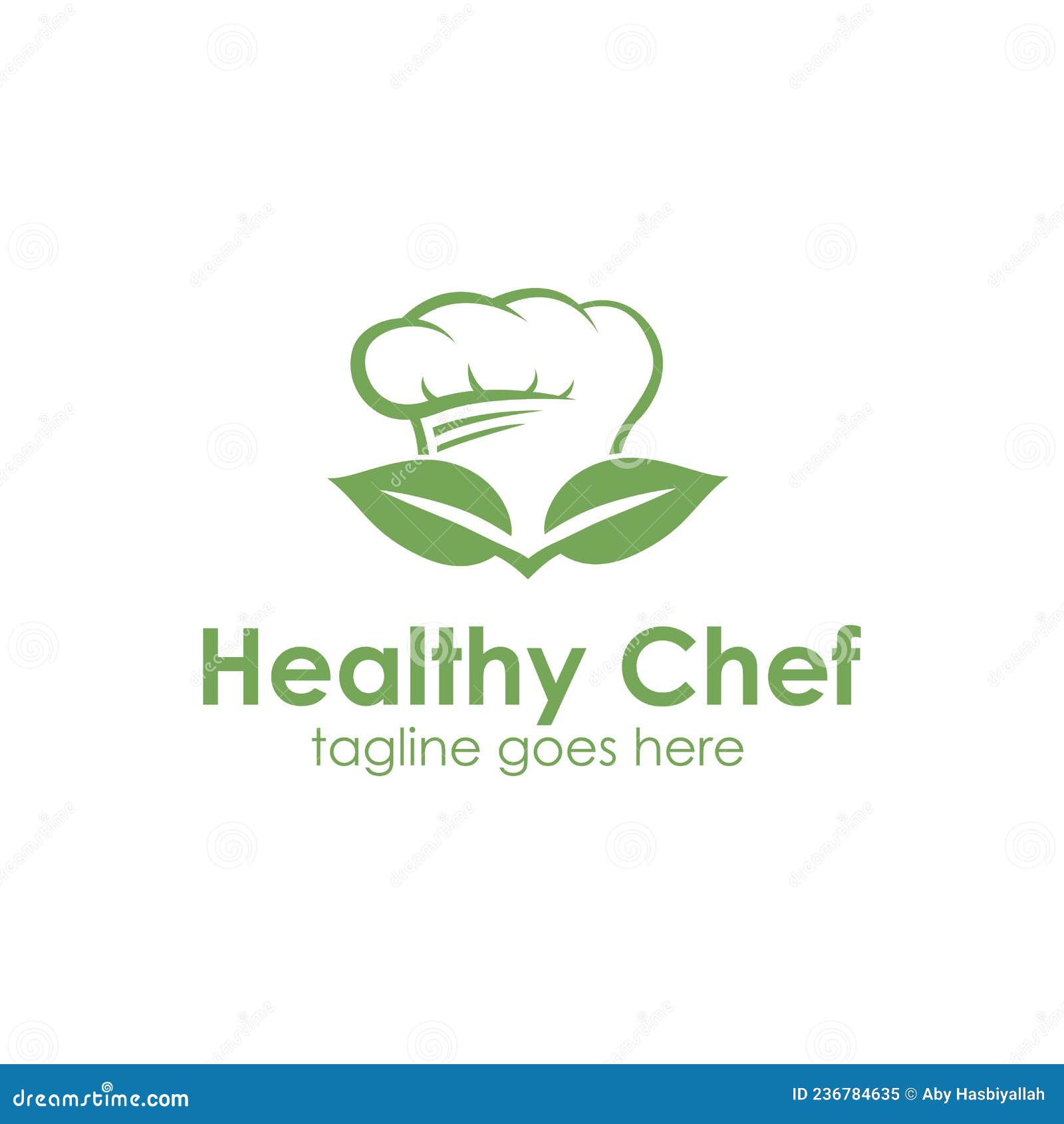 Healthy Chef Logo Design Template Stock Vector - Illustration of circle ...