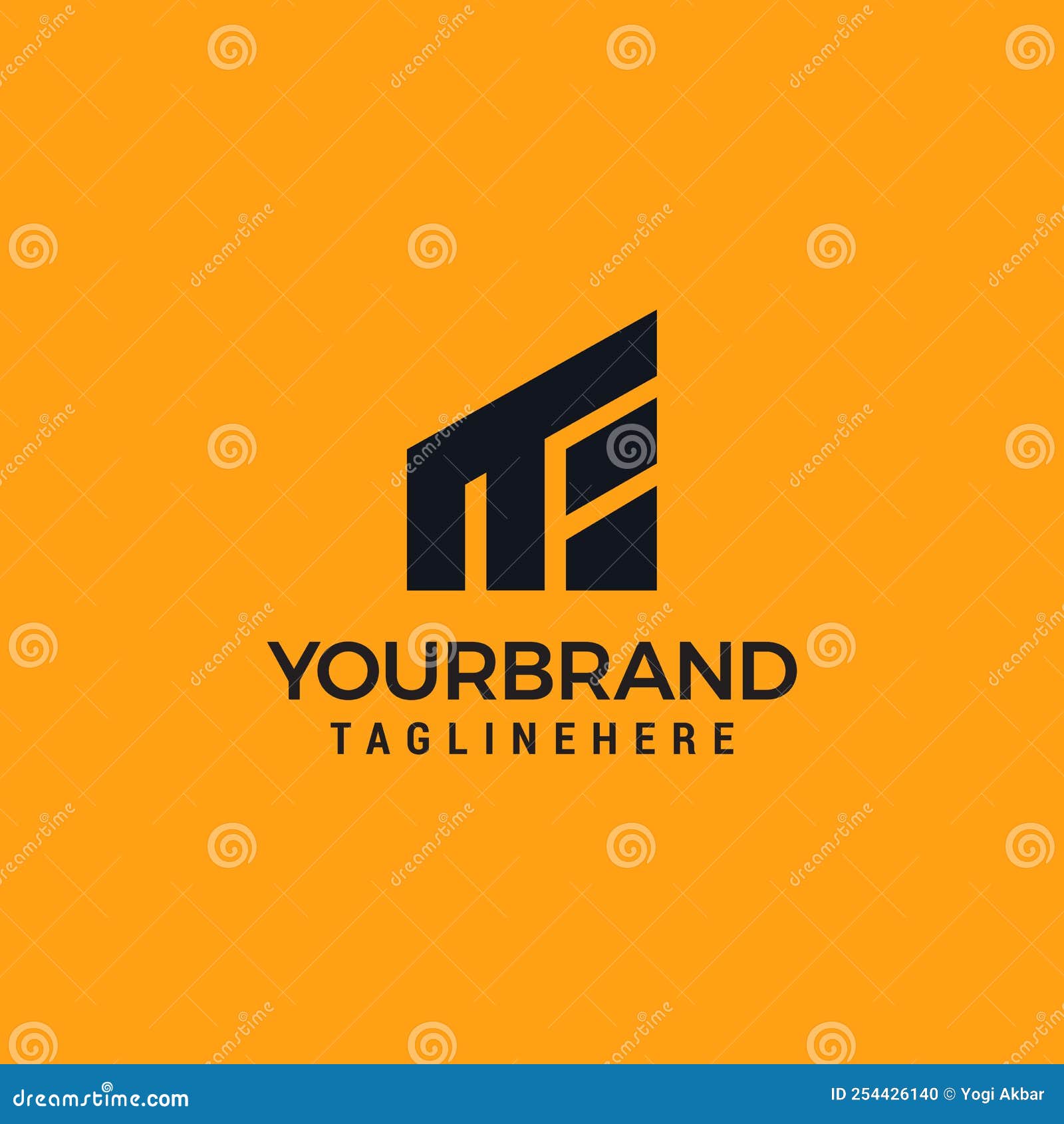 ME Letters Initials Logo Design for Business or Company Stock Vector ...