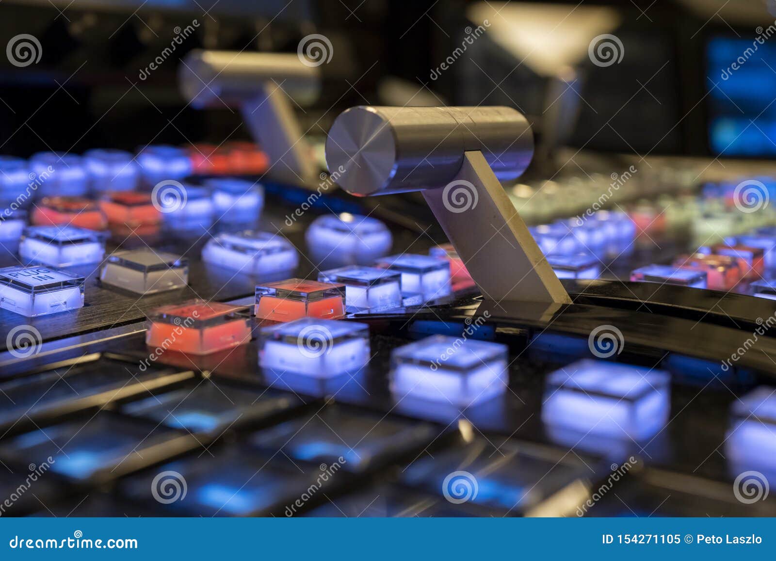 ME2 Live Switcher Video Mixer for Shows and Television Stock Image ...