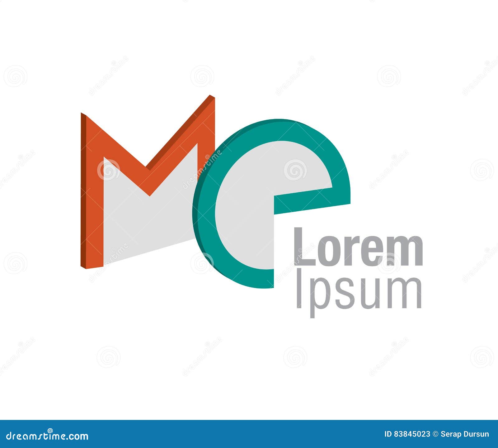 ME Logo Concept Design stock illustration. Illustration of identity ...