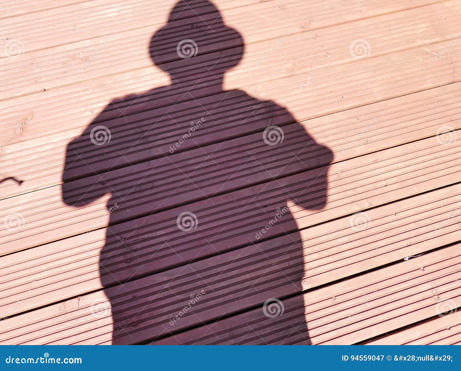 Me and my shadow stock image. Image of wooden, shadow - 94559047