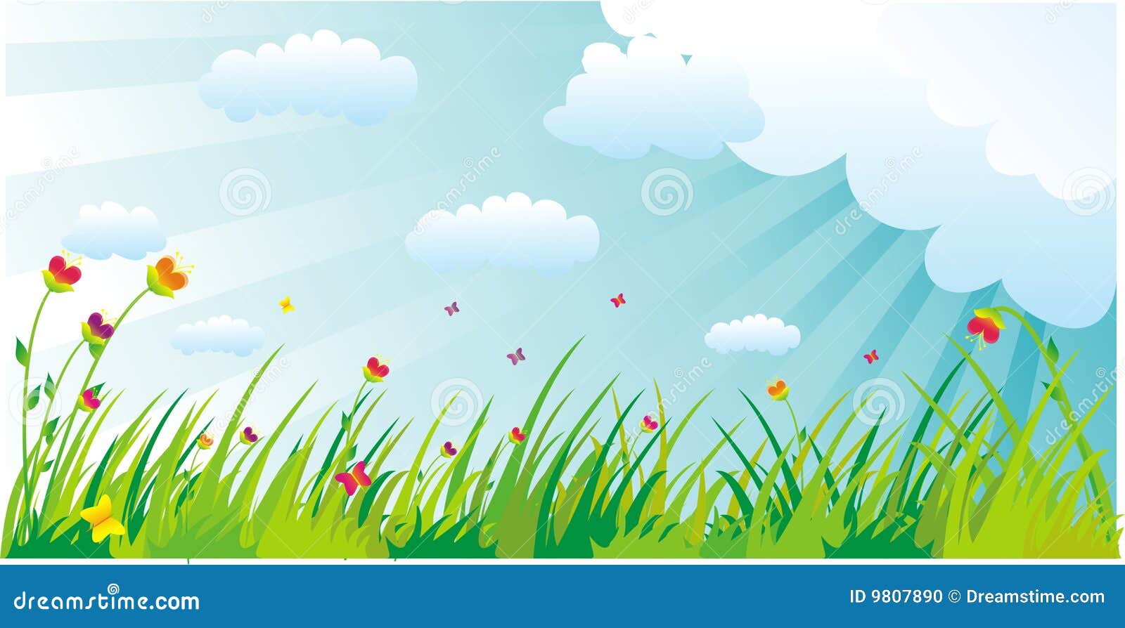 Meadow illustration stock vector. Illustration of shaft - 9807890 Meadow illustration stock vector. Illustration of shaft - 9807890