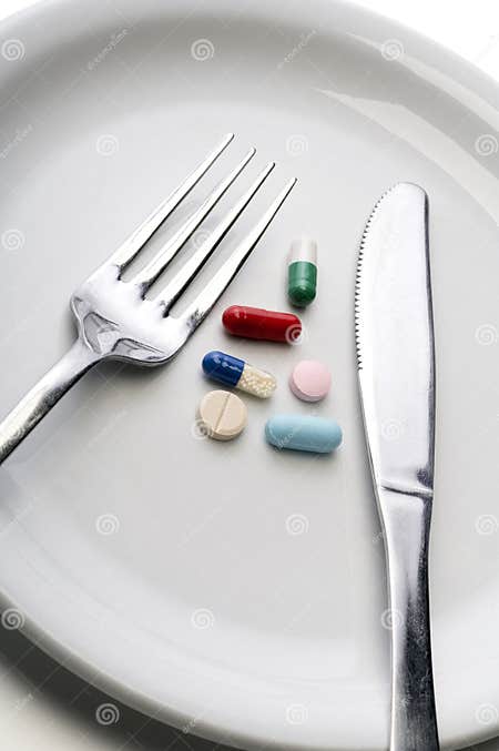Meal stock photo. Image of nutrition, medicine, pills - 3468046
