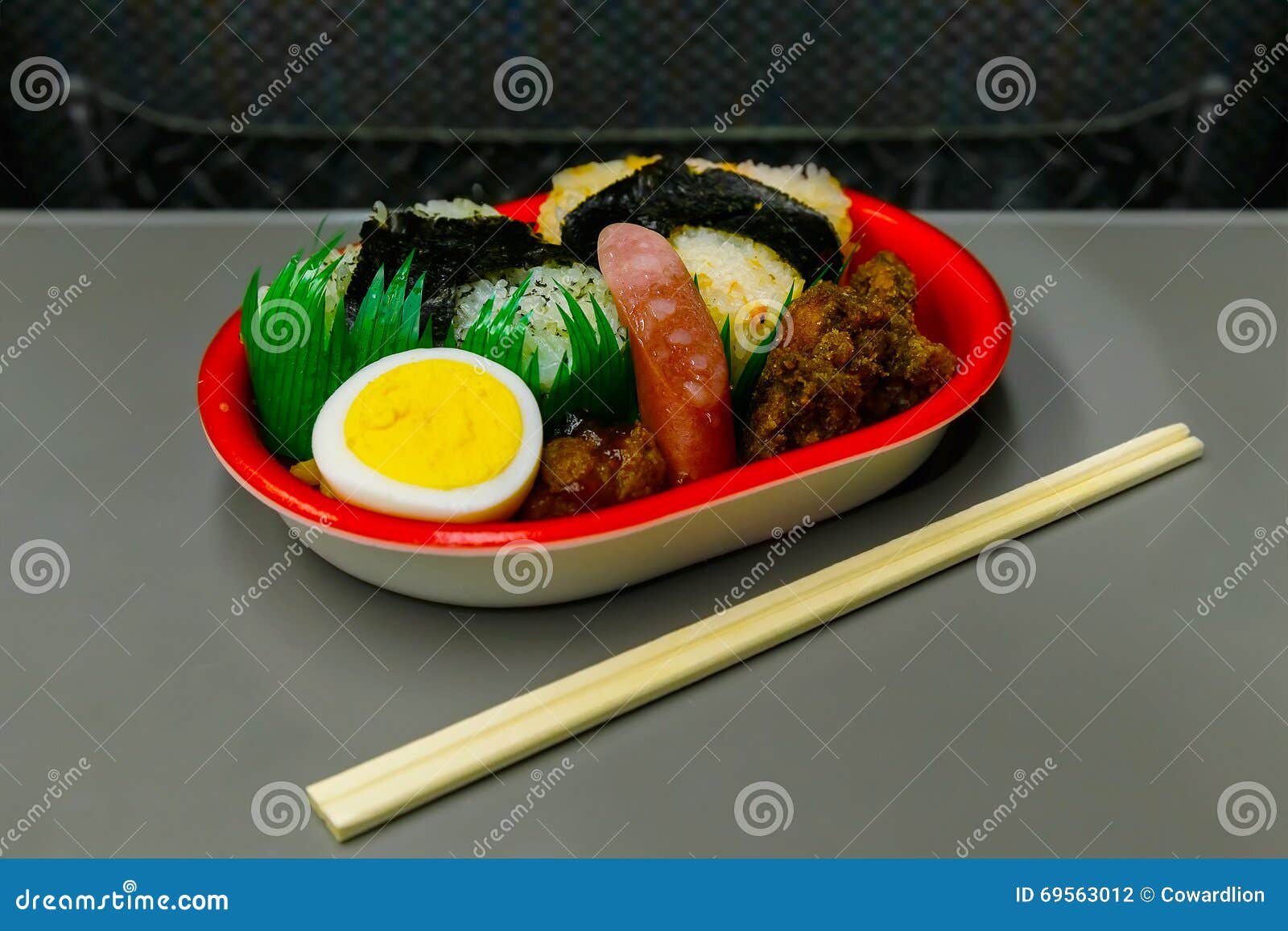 Meal Box (Bento) on a Japanese Bullet Train Stock Photo - Image of ...