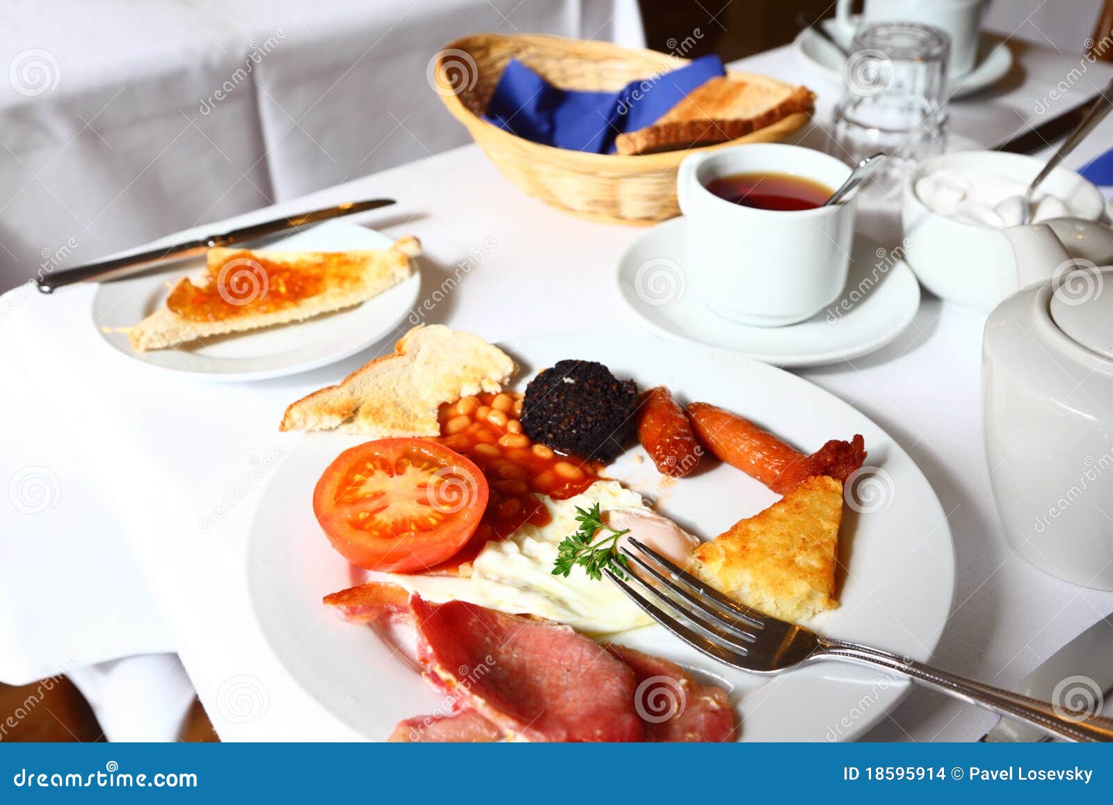 Meal on plate on table stock photo. Image of dietary - 18595914