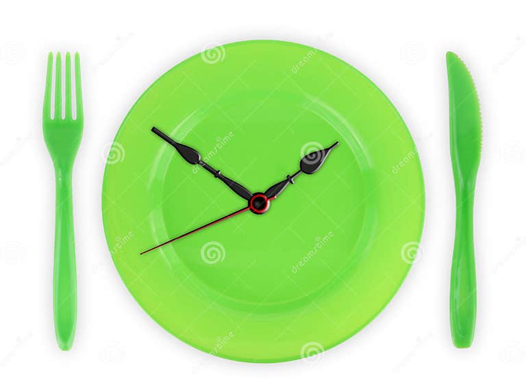 Meal time stock image. Image of isolated, hand, background - 28762725