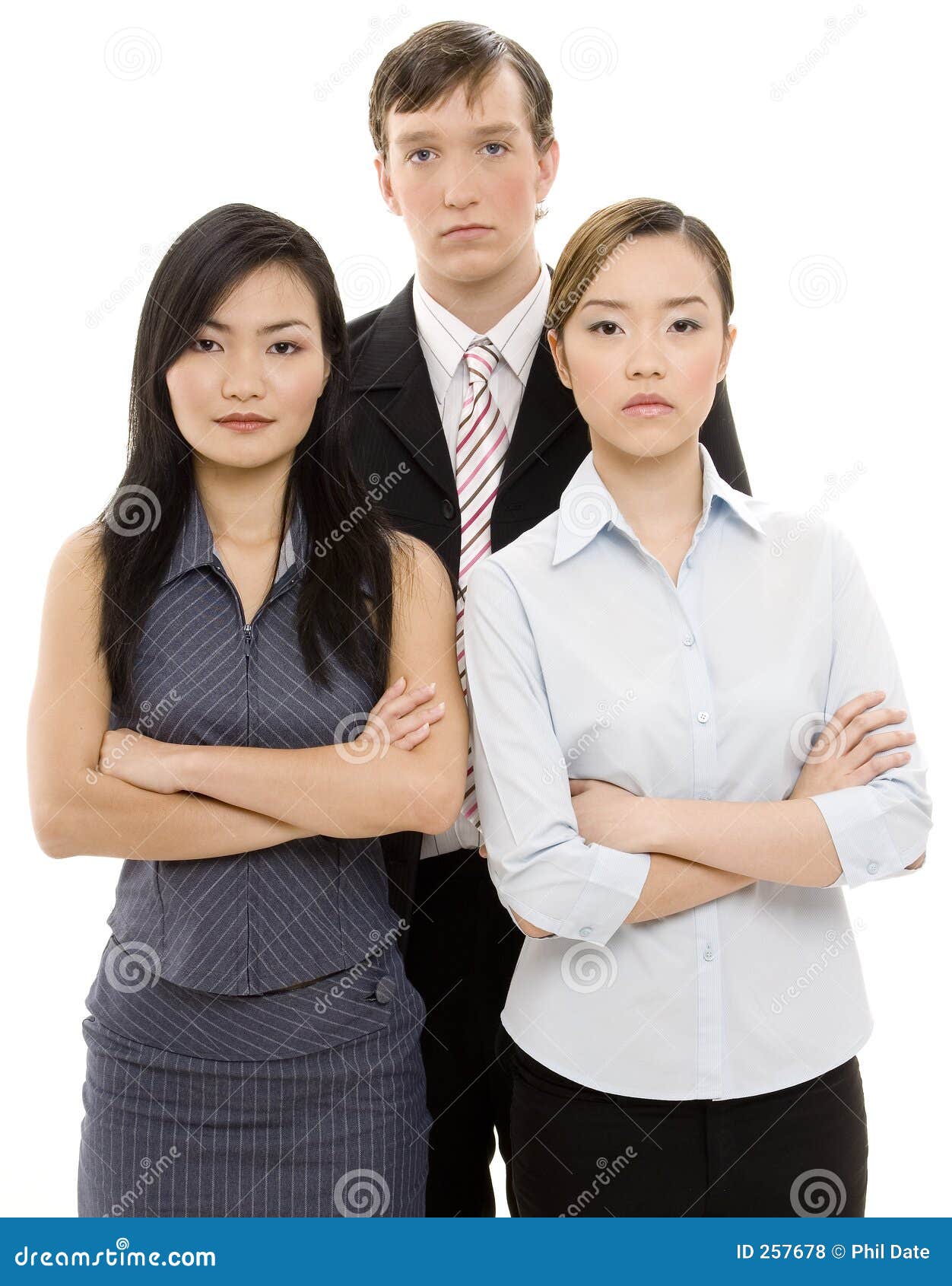We Mean Business stock photo. Image of attractive, white - 257678