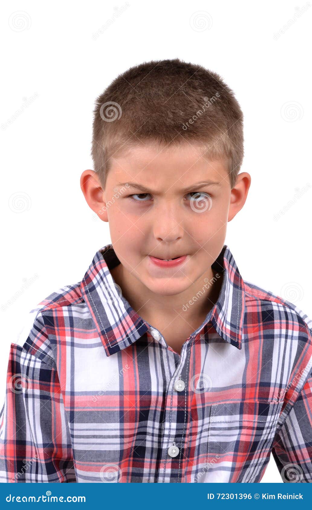 Mean Expression stock photo. Image of child, expression - 72301396