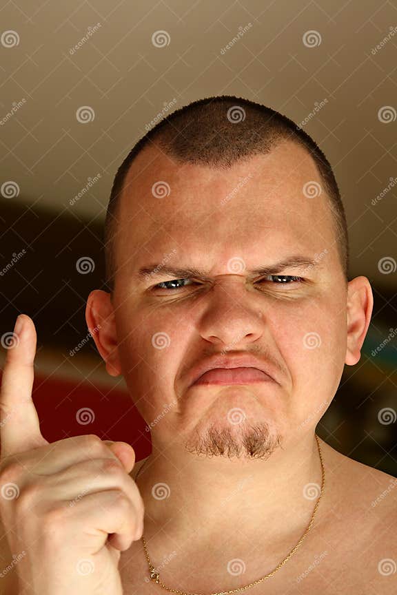 Mean face stock photo. Image of grimace, fear, madness - 5146122