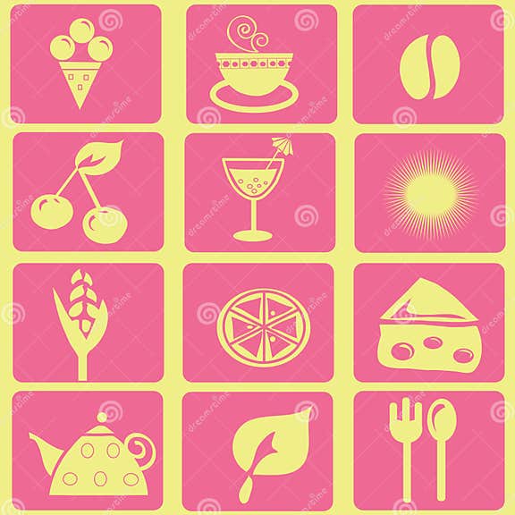 Mean symbols stock vector. Illustration of vector, cream - 6610283